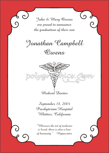 Medical Graduation Borders