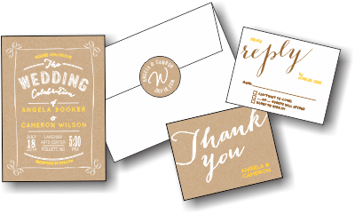 Rustic Wedding Invitations Fonts
